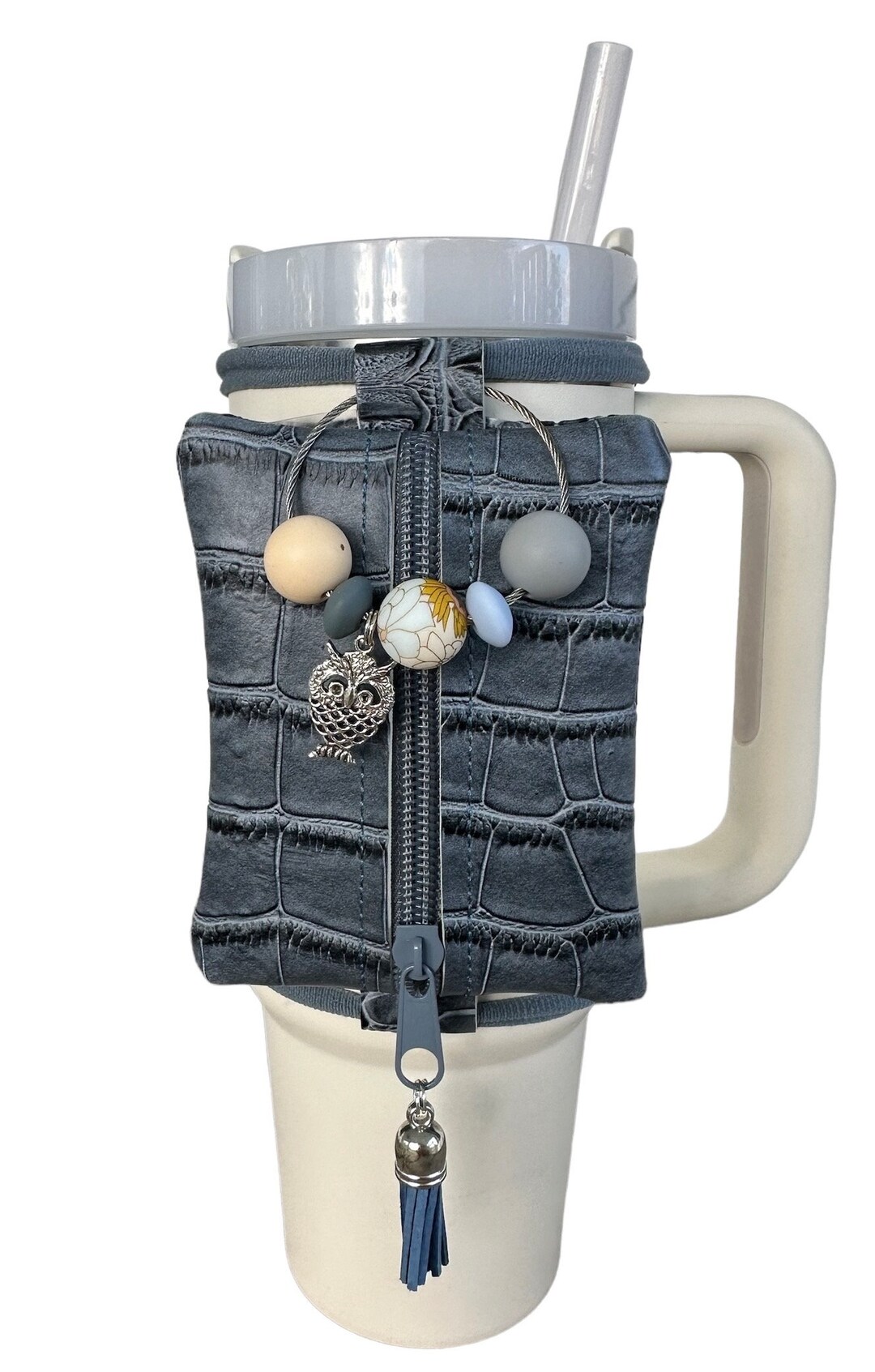 Stanley Cup Accessory| Wallet for Stanley Cup| Zipper Purse| Snakeskin ...