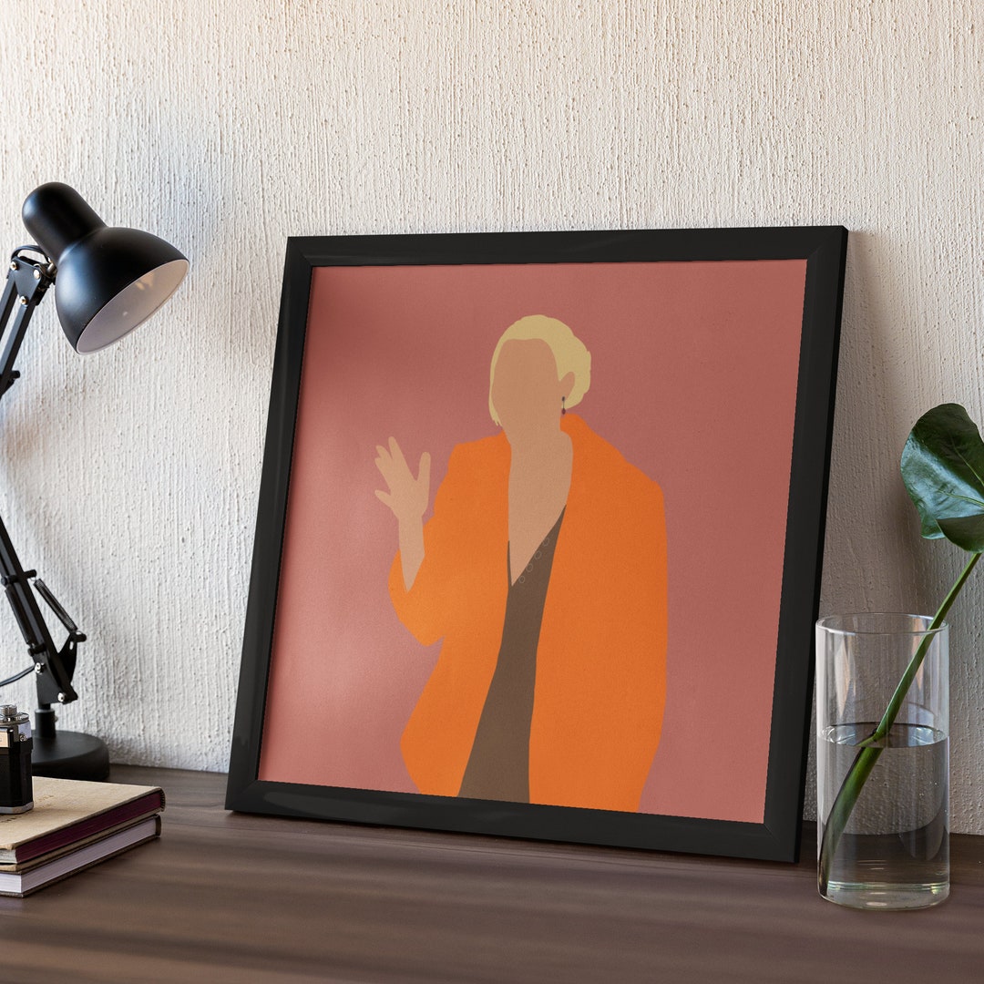 Phoebe Digital Art Print of Epic Moments From Friends - Etsy