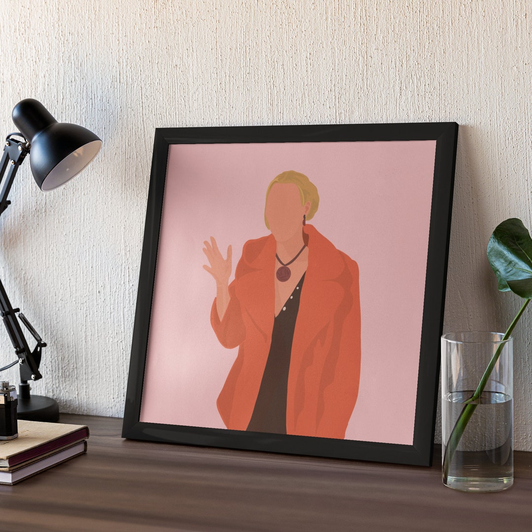 Phoebe Digital Art Print of Epic Moments From Friends - Etsy