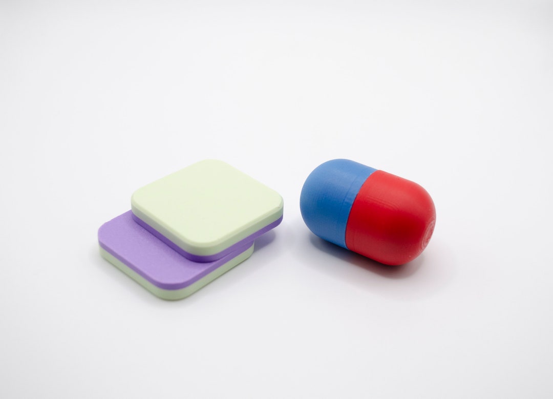Pivot Pad and Pill Fidget Toy Combo Customizable Colors - Etsy