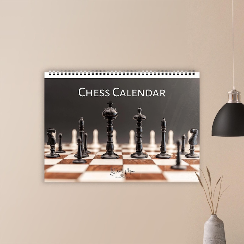 Chess calendar 2026 - Etsy.de