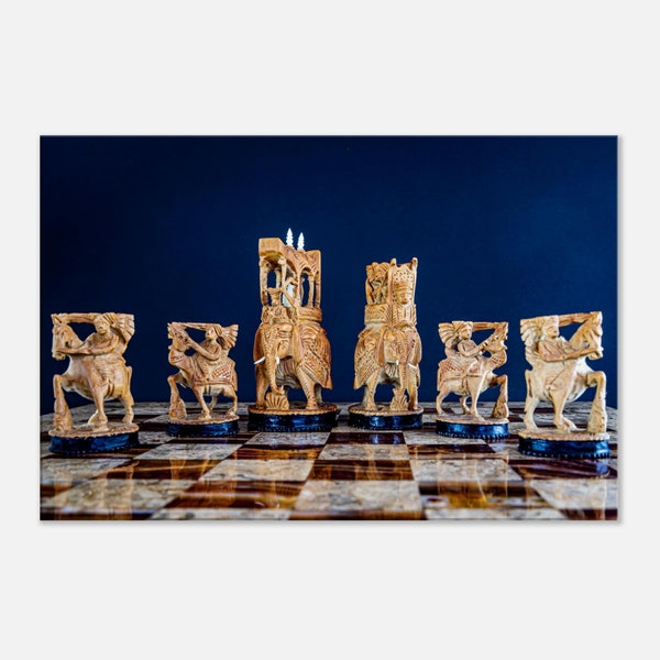 Indian Chess Set - Etsy