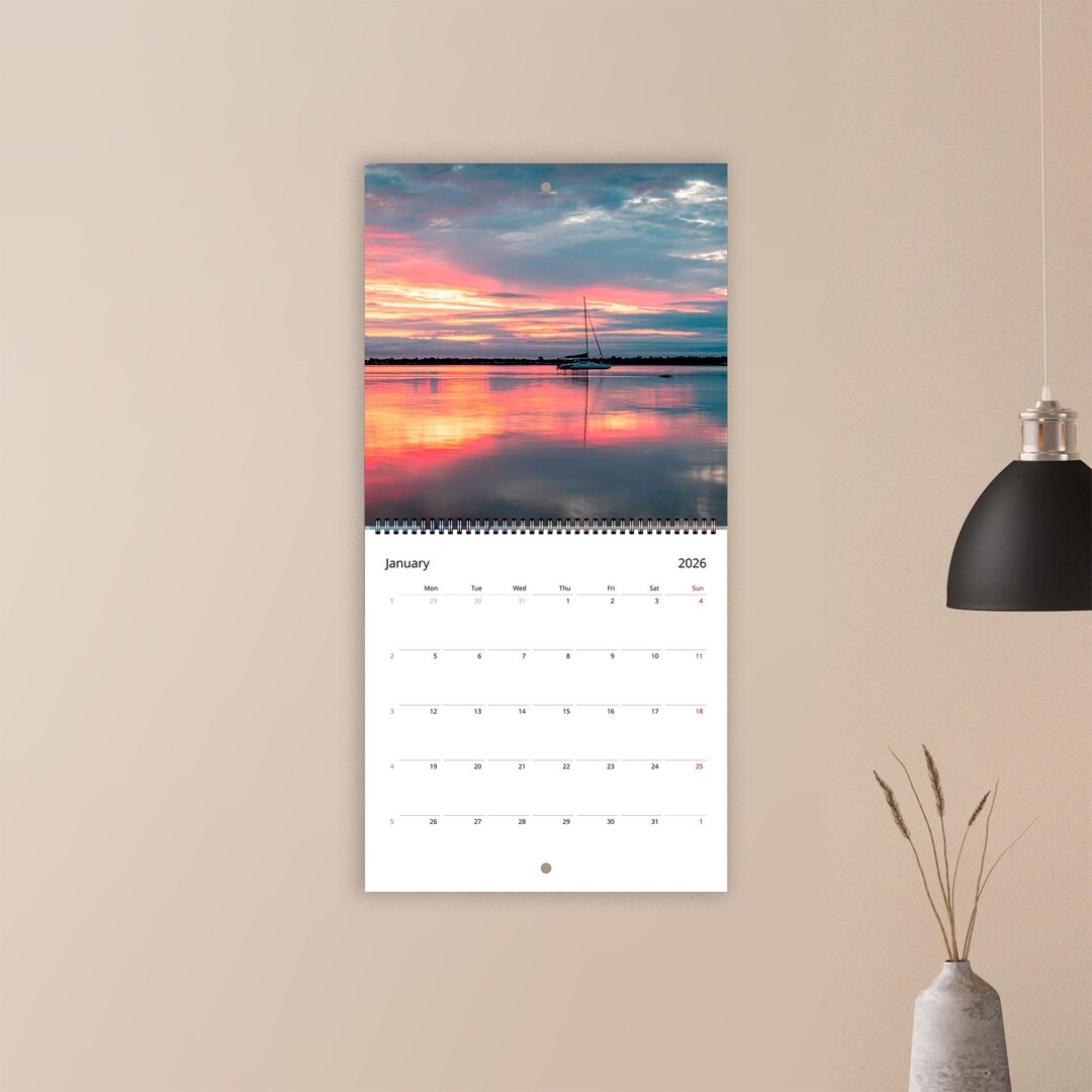 2026 Ships Wall Calendar for Ocean Lovers | Square (7668) English ...