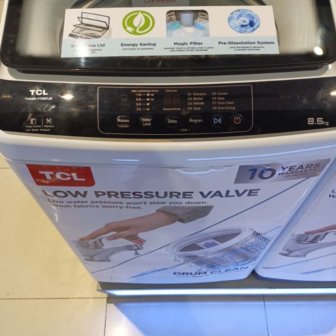 TCL Top Load Fully Auto Washing Machine 8.5kg - Etsy