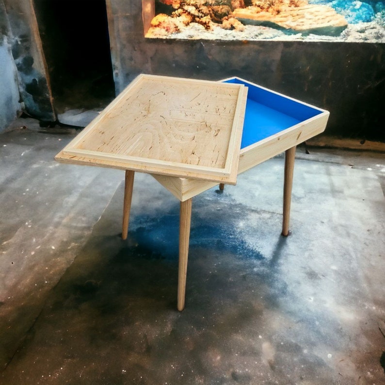Ocean Table, Miniature Sandbox, Meditation Sand Box, Sand Ceremony Set ...