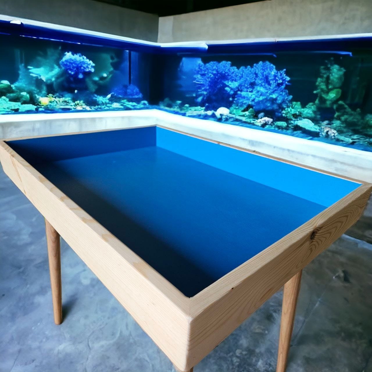 Ocean Table, Miniature Sandbox, Meditation Sand Box, Sand Ceremony Set ...