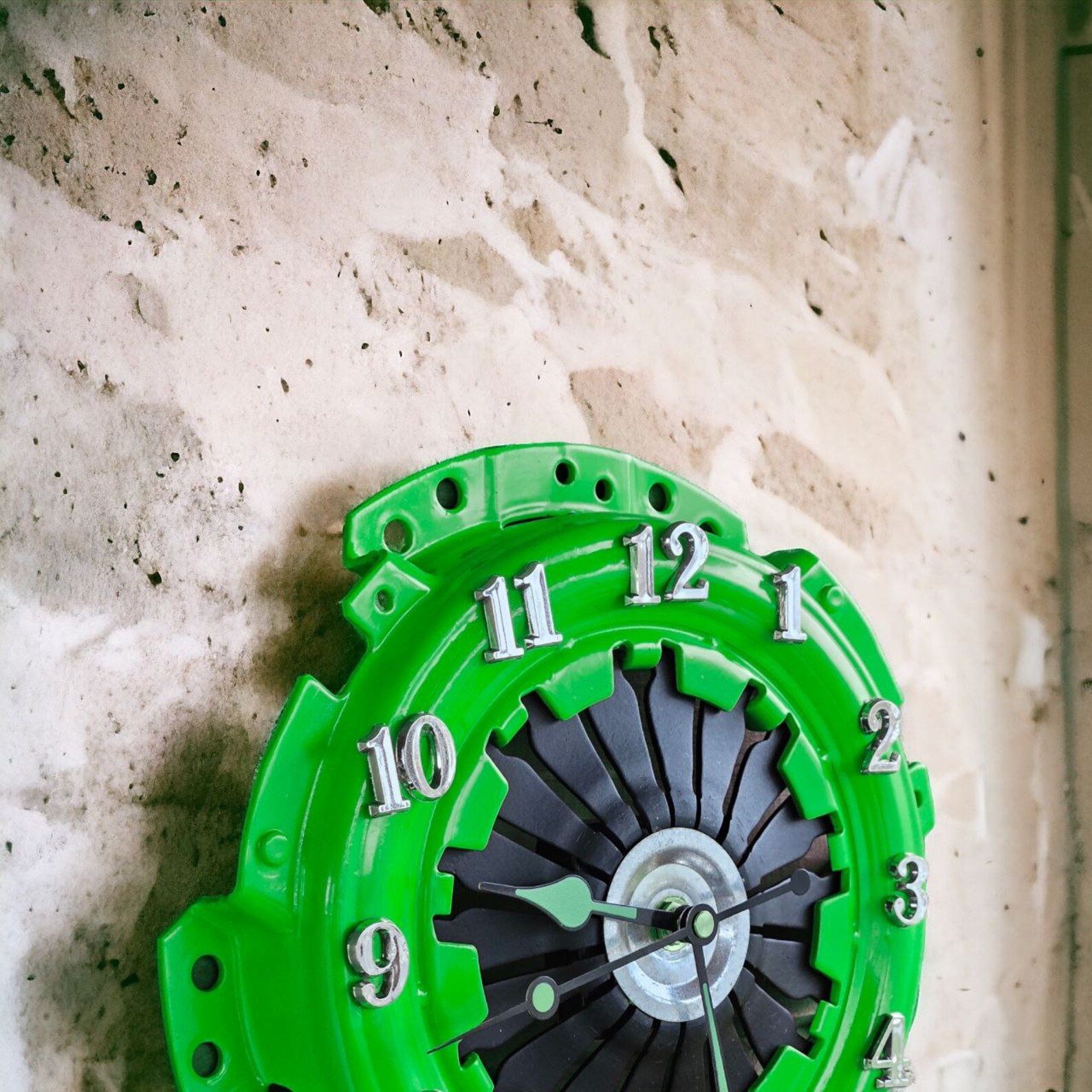 Metal Wall Clock With Personalization for a Car Guy Gift, Automotive ...