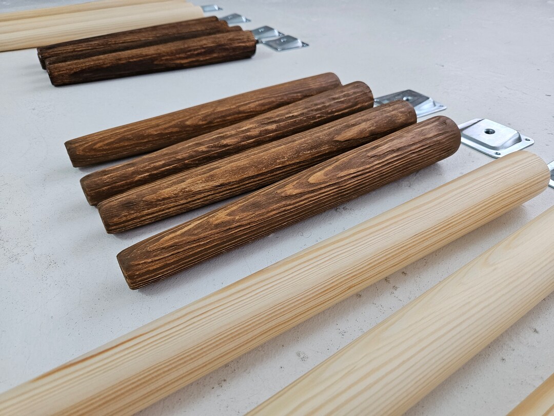 Set of Wood Legs, Universal Wooden Legs for Your Furniture, Quality ...