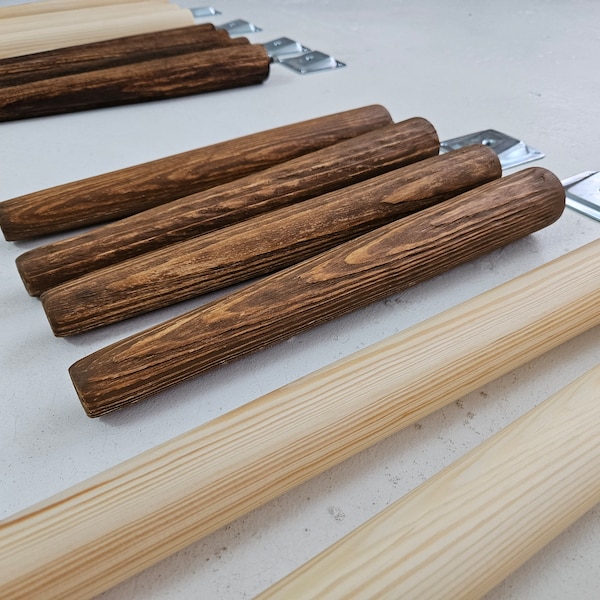 Rustic Table Legs - Etsy