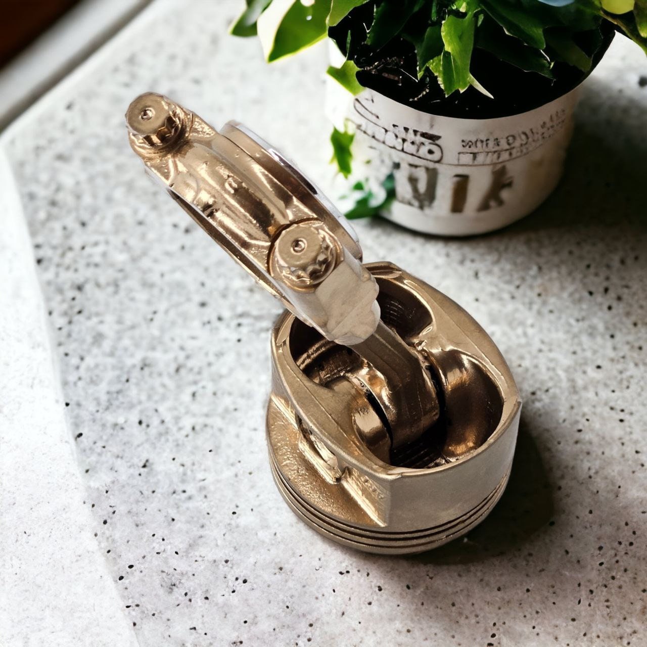 Desk Clock, Piston Clock, Automotive Decor, Car Guy Gift, Car Engine ...