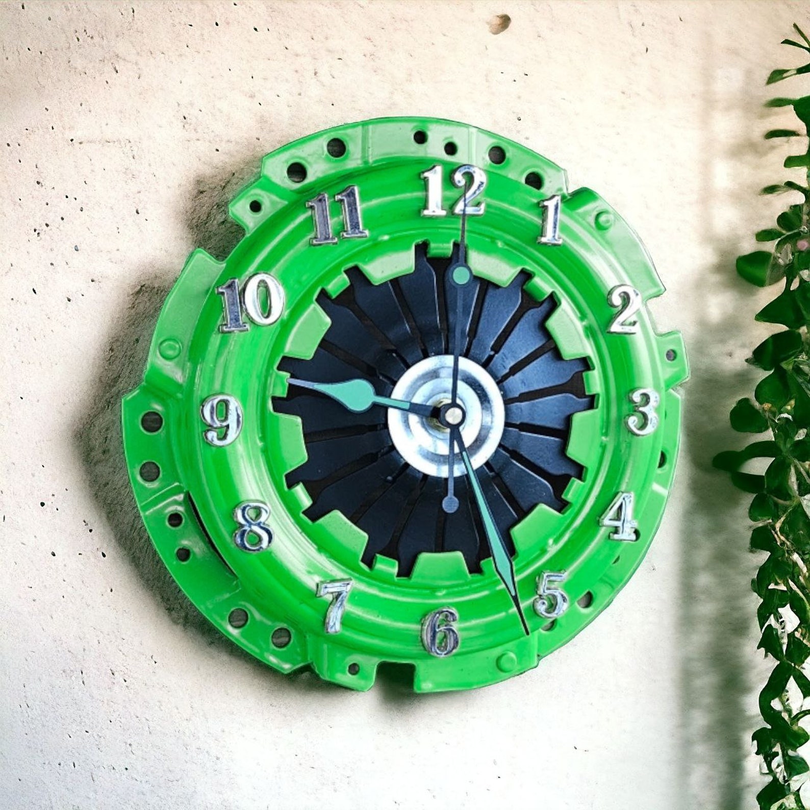 Metal Wall Clock With Personalization for a Car Guy Gift, Automotive ...