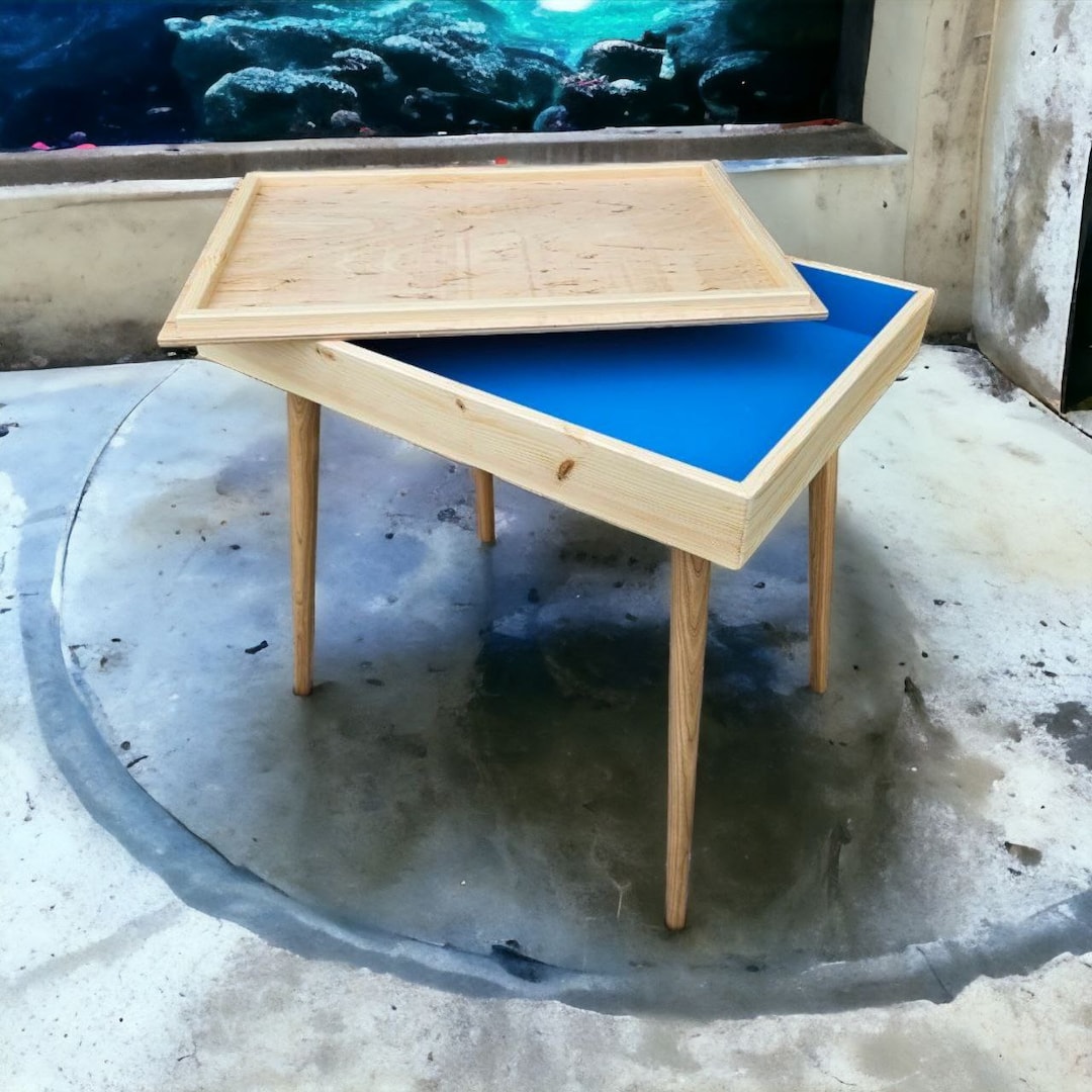 Ocean Table, Miniature Sandbox, Meditation Sand Box, Sand Ceremony Set ...