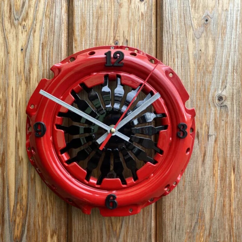 Plate Wall Clock - Etsy