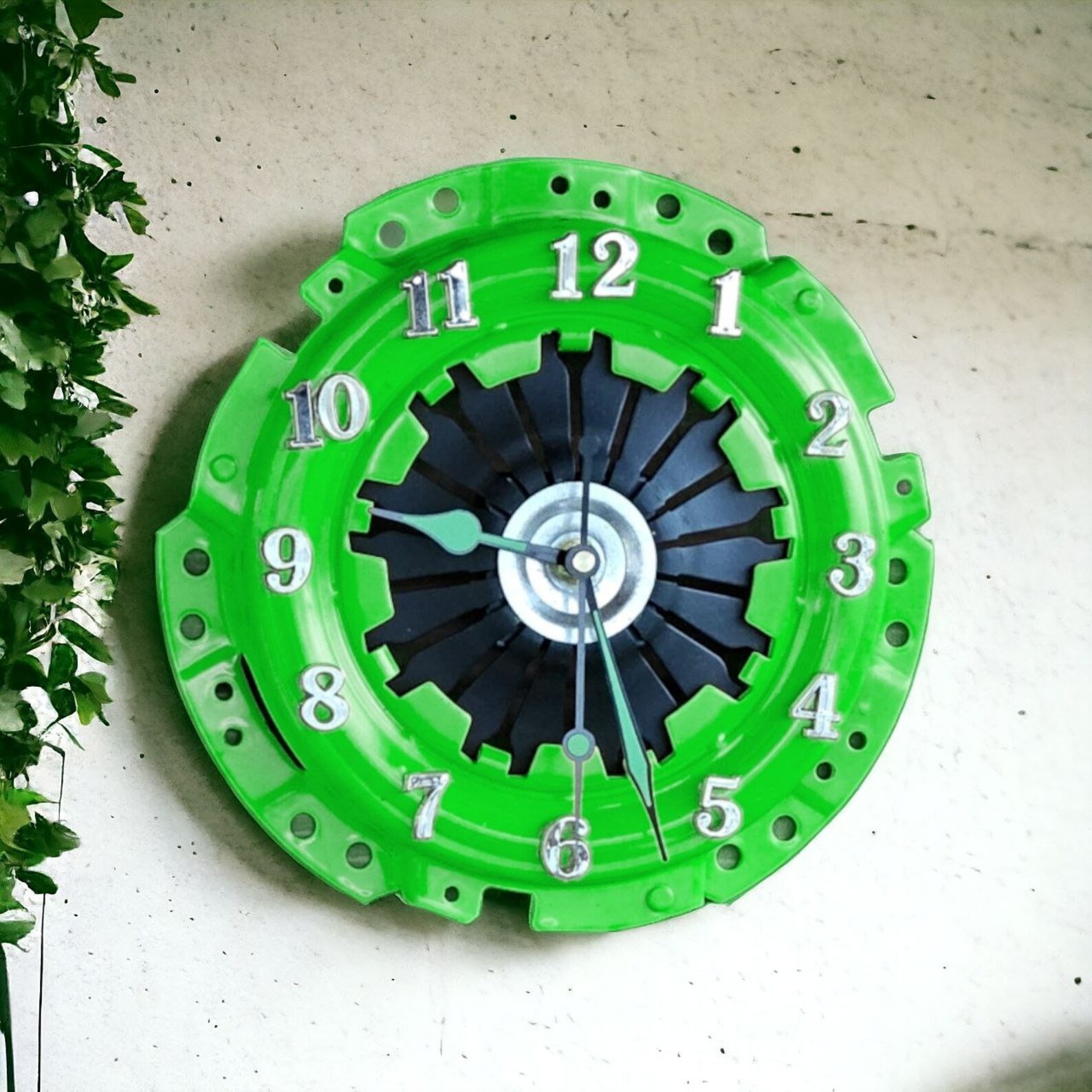 Metal Wall Clock With Personalization for a Car Guy Gift, Automotive ...