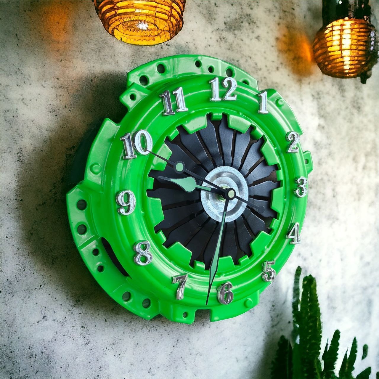 Metal Wall Clock With Personalization for a Car Guy Gift, Automotive ...