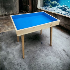 Ocean Table, Miniature Sandbox, Meditation Sand Box, Sand Ceremony Set ...