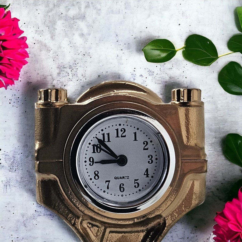 Desk Clock, Piston Clock, Automotive Decor, Car Guy Gift, Car Engine ...