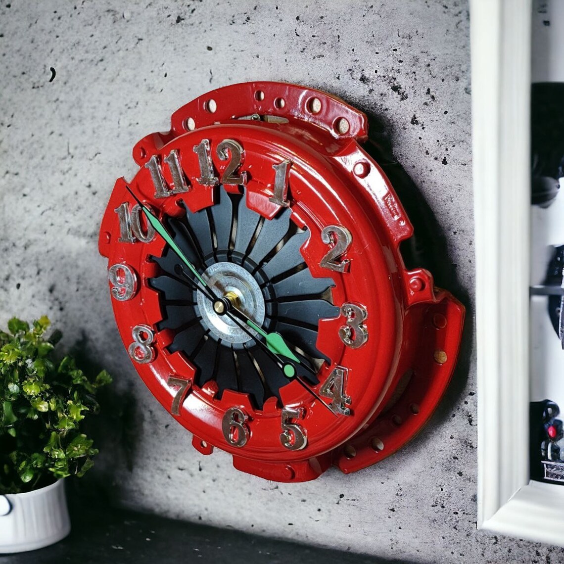 Metal Wall Clock, Mechanic Gift, Gift for Car Lovers, Bus Driver Gift ...