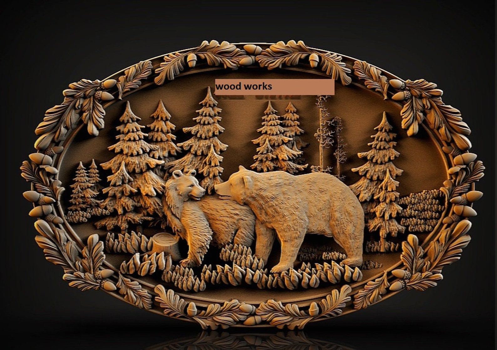 3d Stl Drawing Files,cnc Router Files,3d Bear Model,3d Relief Model,cnc ...