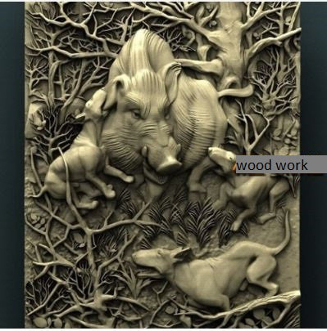 3d Stl Relief Model-3d Stl Drawing Files for Cnc Machine-3d Printer-cnc Router Engraver, Wood ...