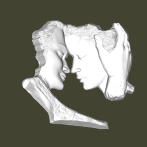 3d Man-woman Love Relief Model-3d Stl Drawing Files for Cnc Machine-3d ...