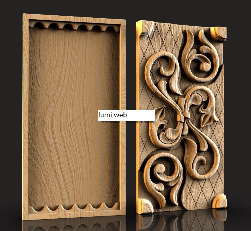 3d Stl Backgammon Model-3d Stl Drawing Files for Cnc Machine-3d Printer ...