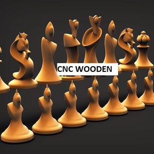 3d Chess Set,3d Stl Model,stl for Printing,3d Chess Game File for 3d Printingand 3d Printer ...