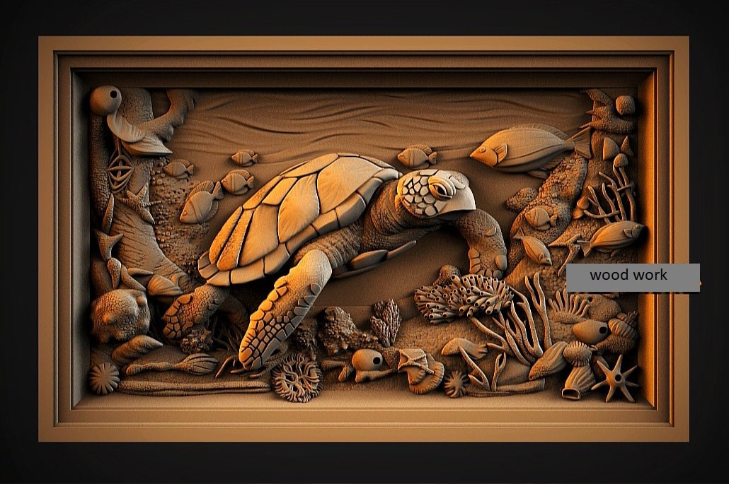 3d Stl Relief Model-3d Stl Drawing Files for Cnc Machine-3d Printer-cnc Router Engraver,wood ...