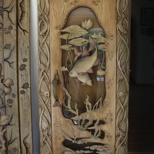 3d Fish Relief Panel Model-3d Stl Drawing Files for Cnc Machine-3d ...