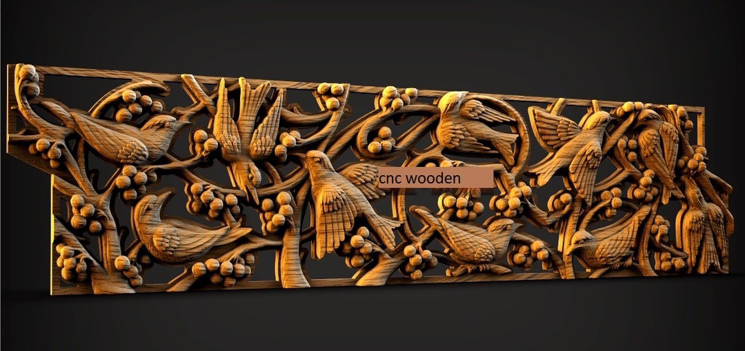 3d Forest Landscape Relief Model-3d Stl Model- Nc Machine and 3d ...