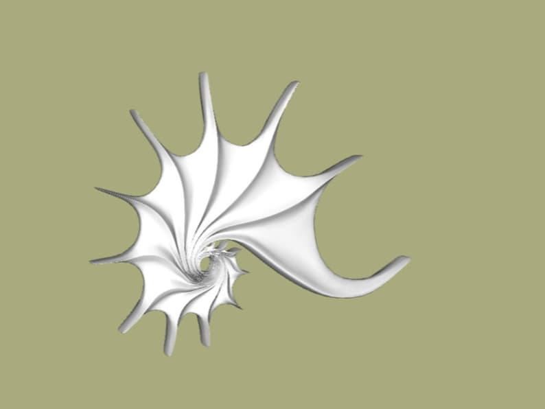 3d Sea Shell Relief Model-3d Stl Model-cnc Machine and 3d Printer Files ...