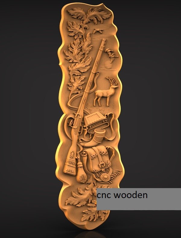 3d Forest Hunting Relief Model-3d Stl Drawing Files for Cnc Machine-3d ...