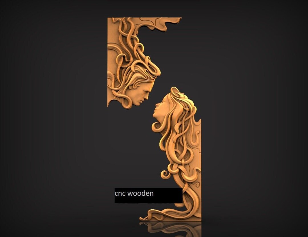 3d Man-woman Love Relief Model-3d Stl Drawing Files for Cnc Machine-3d ...