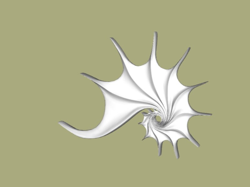 3d Sea Shell Relief Model-3d Stl Model-cnc Machine and 3d Printer Files ...