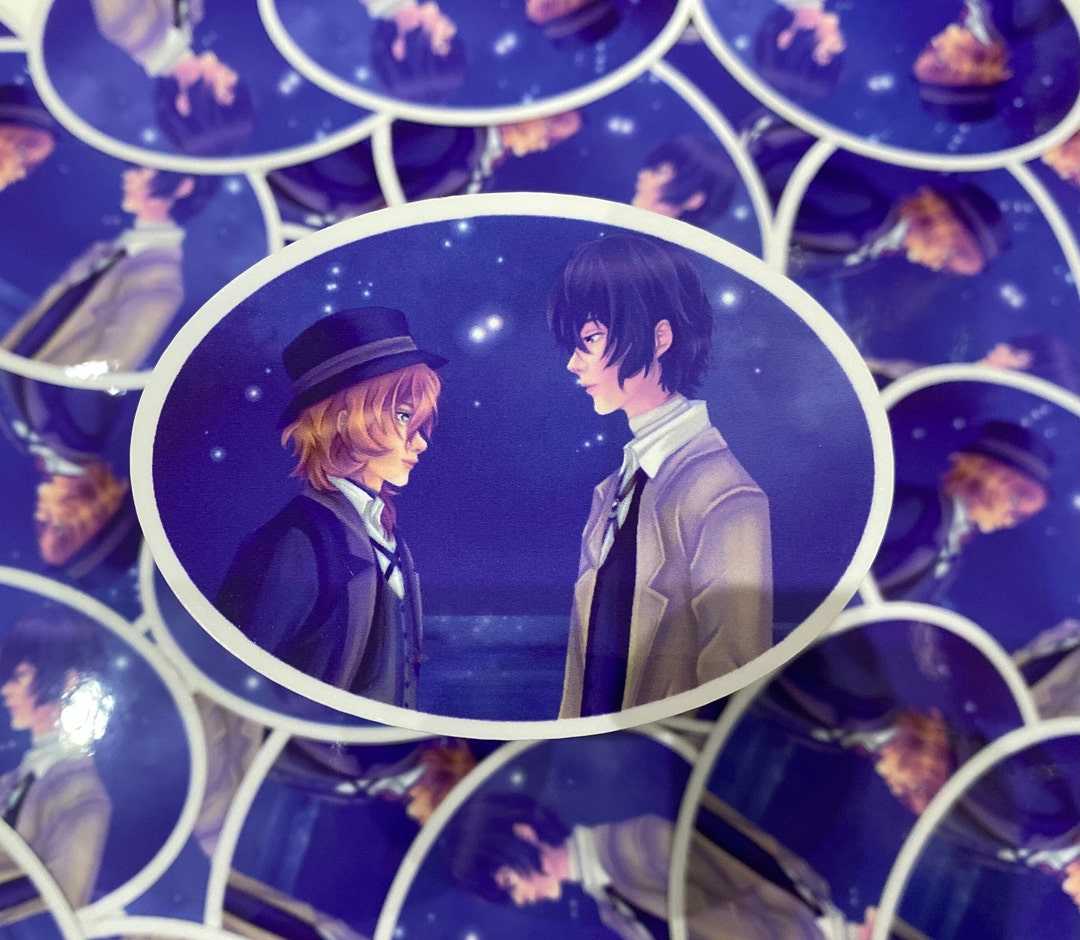 Soukoku Vinyl Sticker | Bsd - Etsy