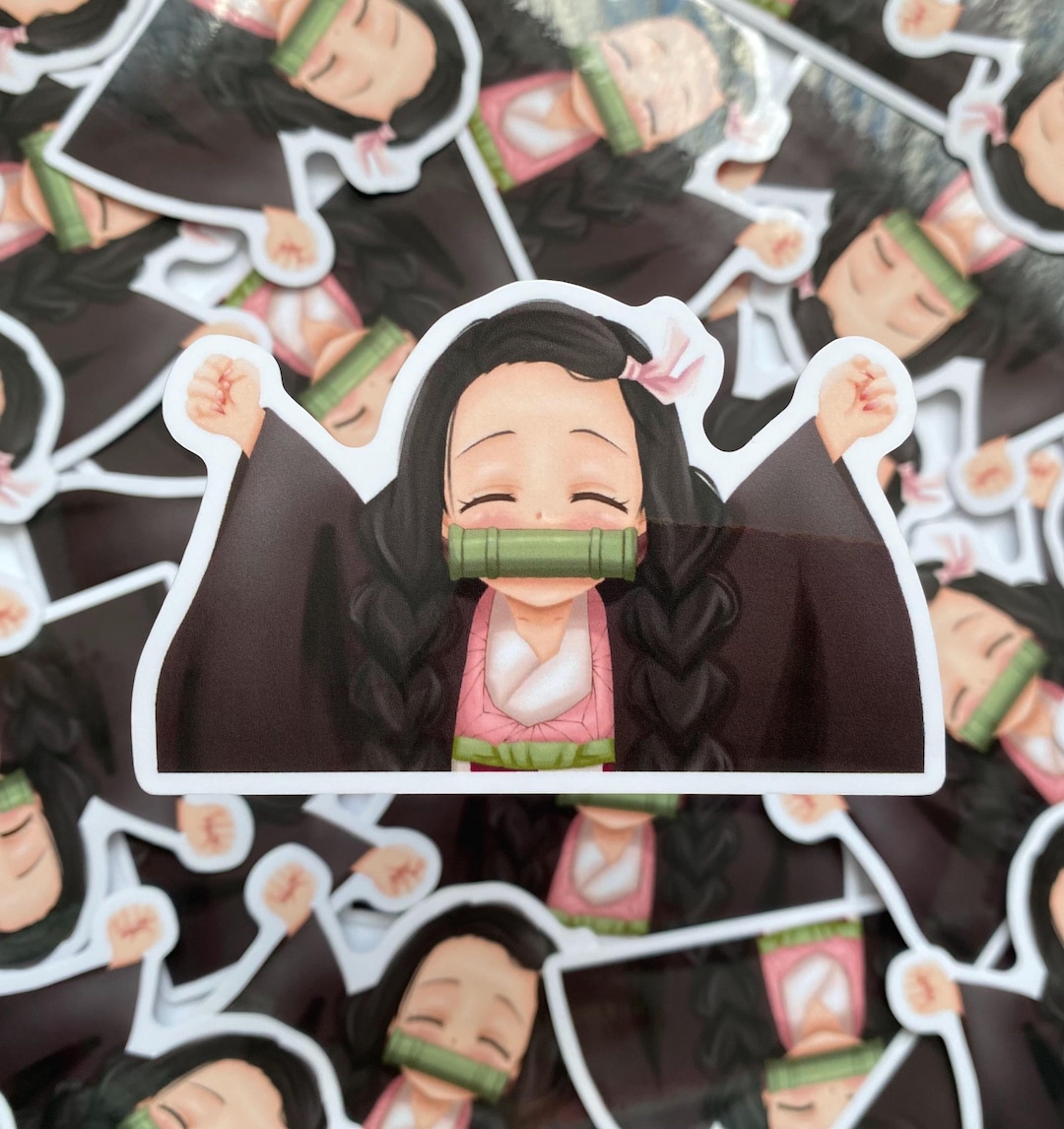 Nezuko Vinyl Sticker | Demon Slayer | Kny | Kimetsu No Yaiba | Nezuko ...