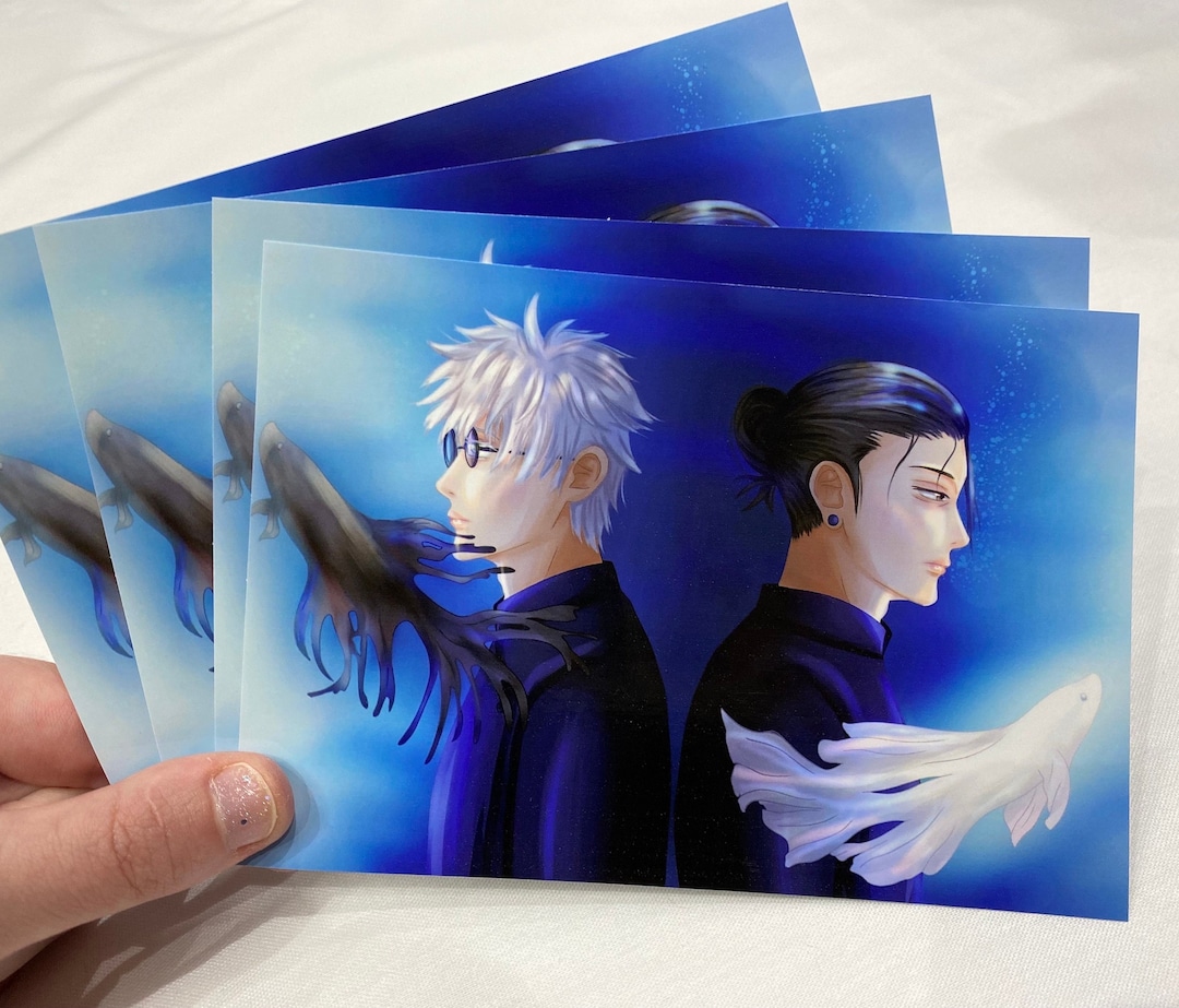 Satosugu Beta Fish Print | Jjk - Etsy