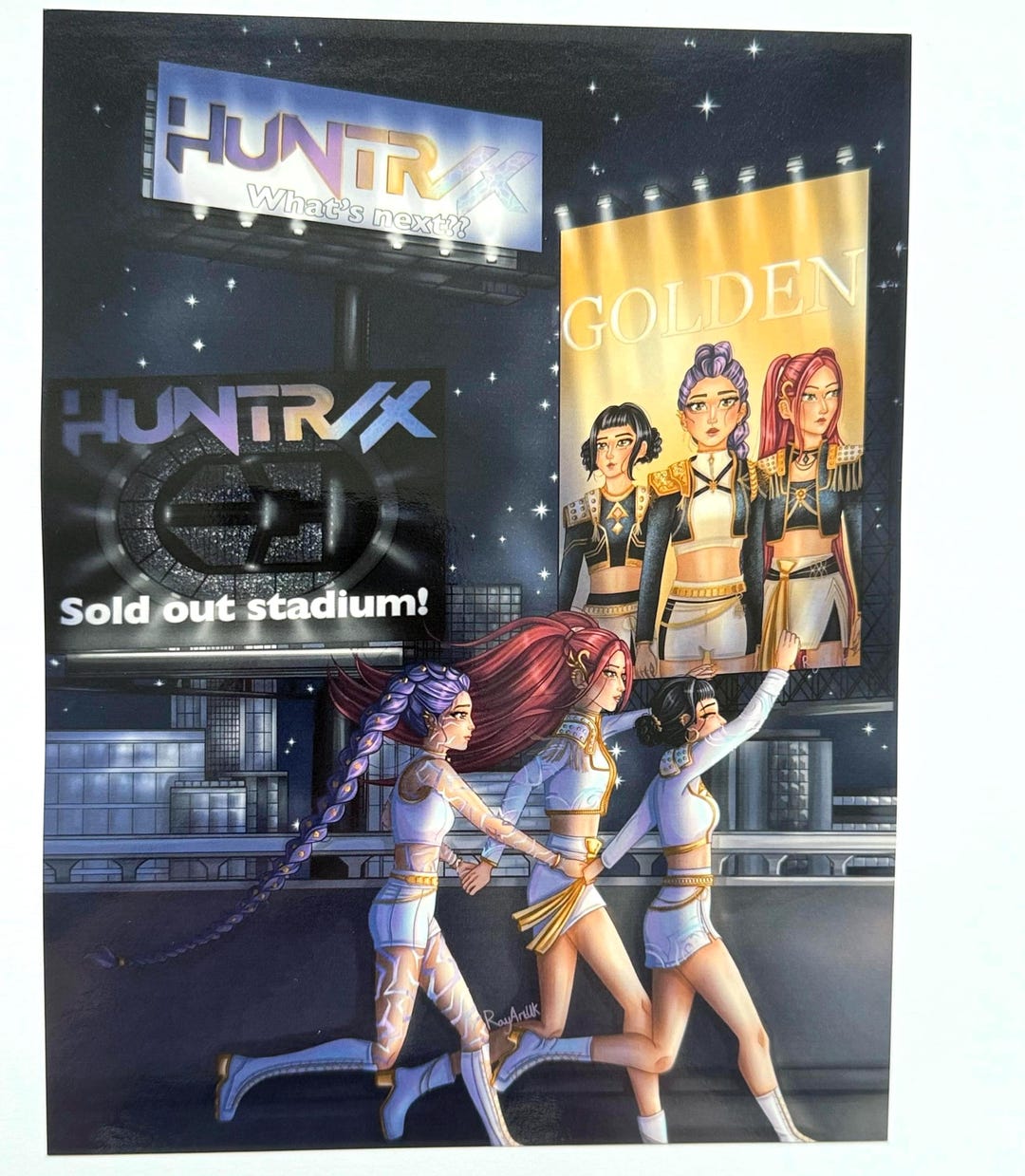 K-pop Demon Hunters Huntrix Prints | Rumi | Mira | Zoey - Etsy Canada