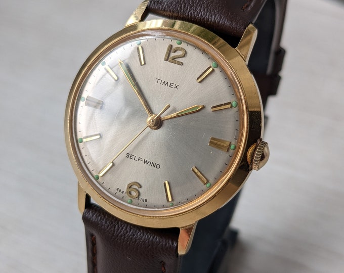 Vintage Timex Automatic Watch WORKING Mechanical Self-wind - Etsy