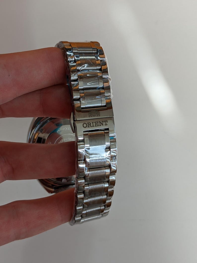 Vintage Orient Automatic Watch: Multi Calendar, Black Dial, 21 Jewels ...