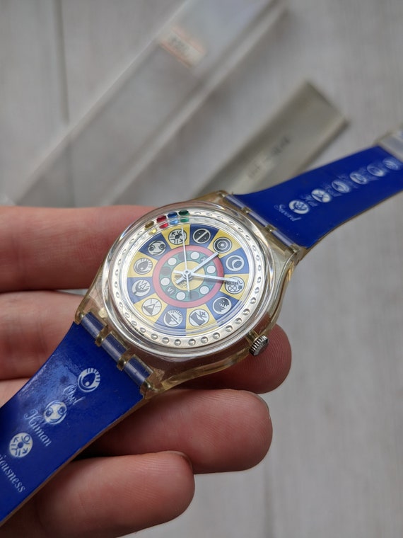 NEW Vintage Swatch men's Watch Special ORACOLO GZ151 … - Gem