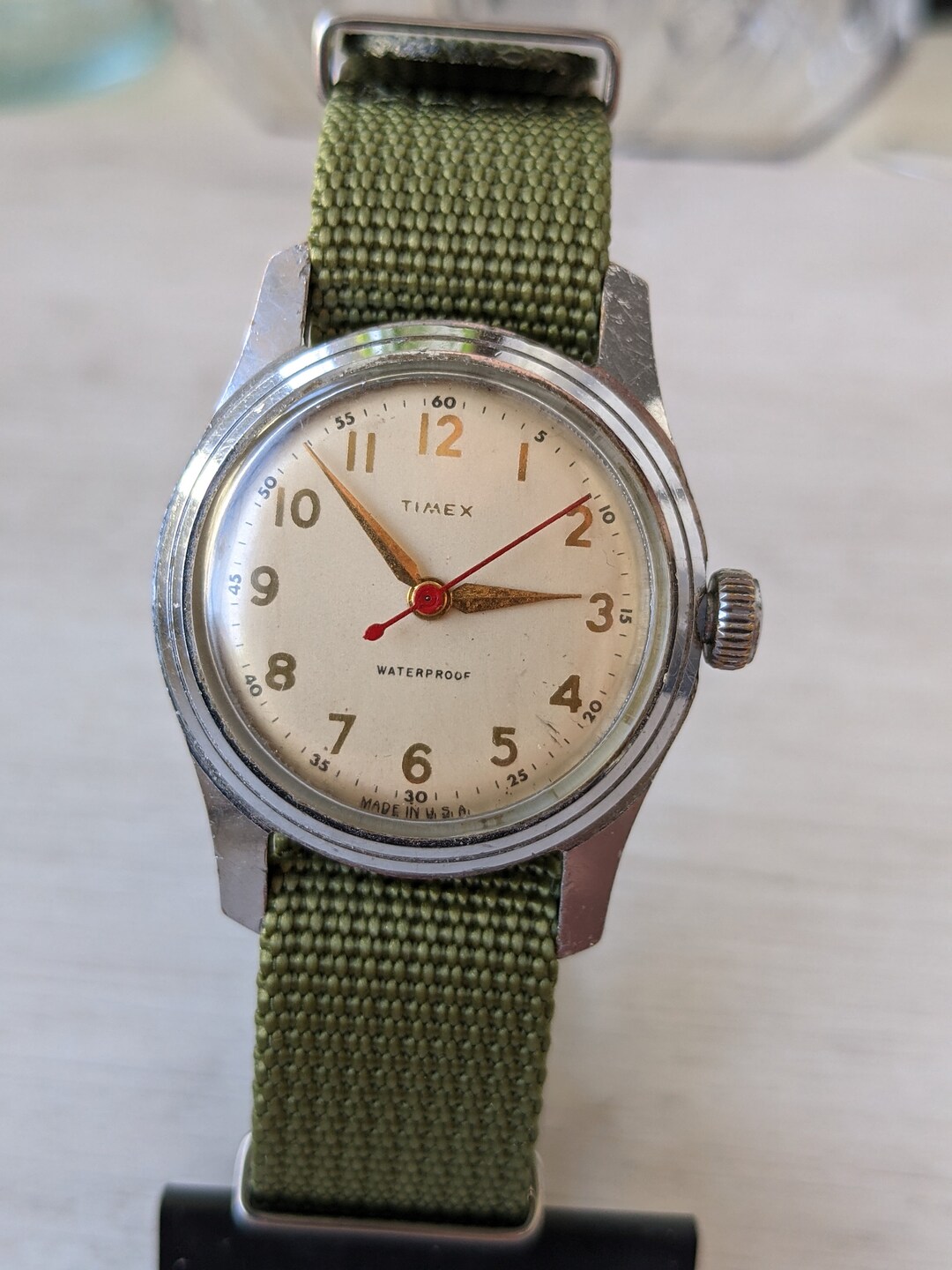 RARE Vintage Timex Men's Watch Made in USA WORKING Mechanical - Etsy
