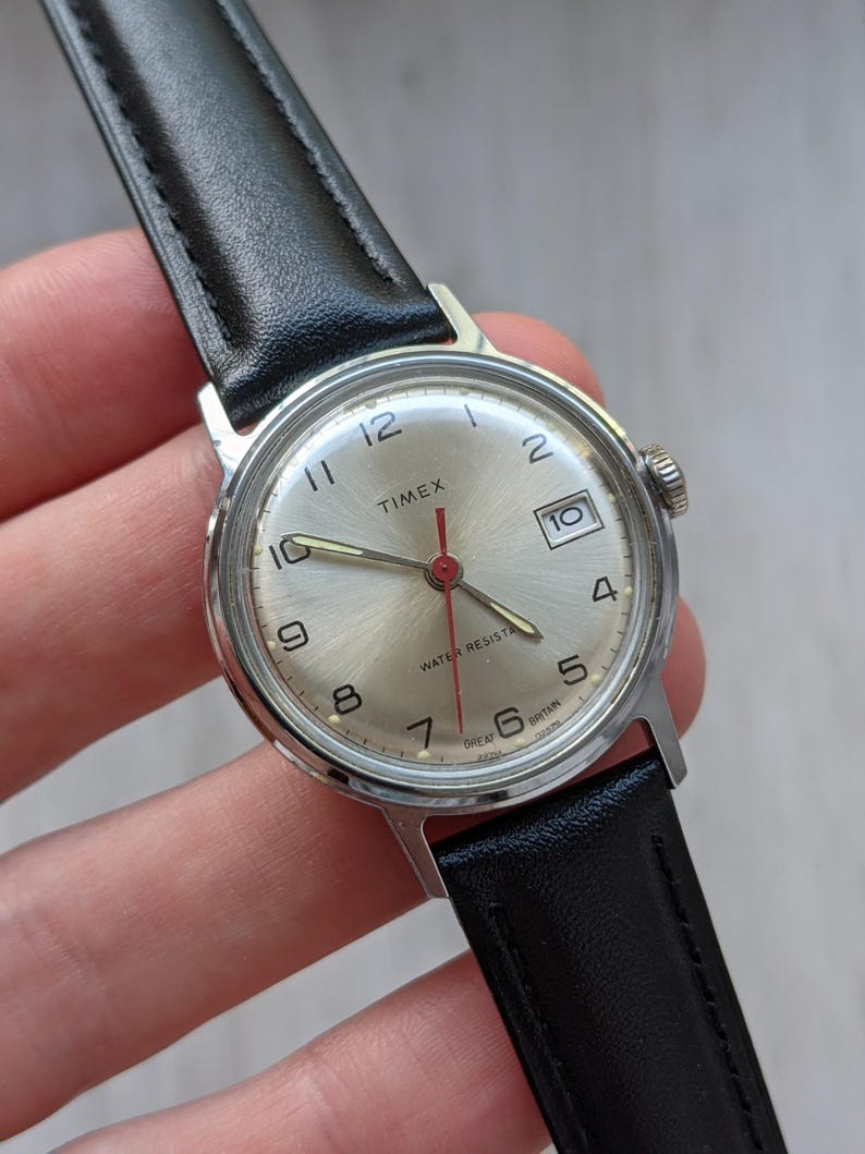 Vintage Timex Men's Watch WORKING Mechanical - Etsy