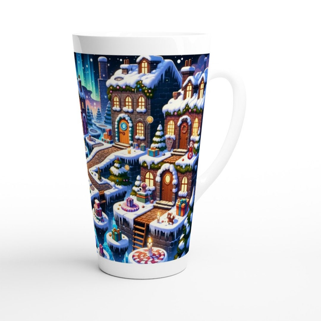 Christmas Mug 2D Art for Gamers and Lovers of 2D Art - Etsy