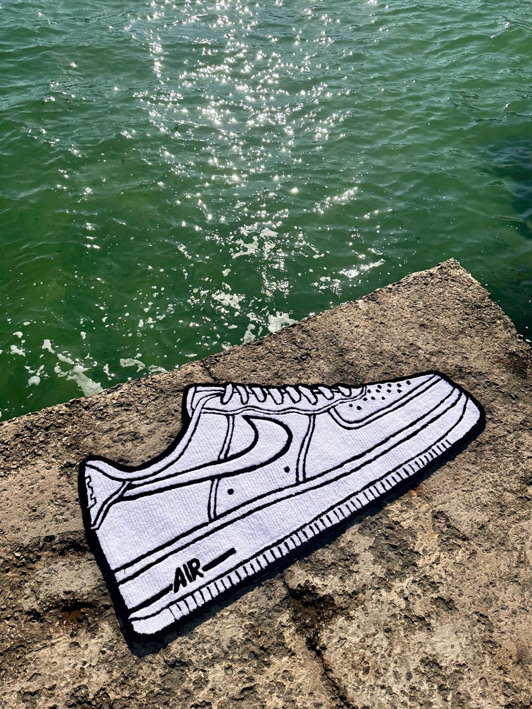 Sneaker Tufted Cartoon Character 3D Rug, Unique Custom Carpet - Etsy