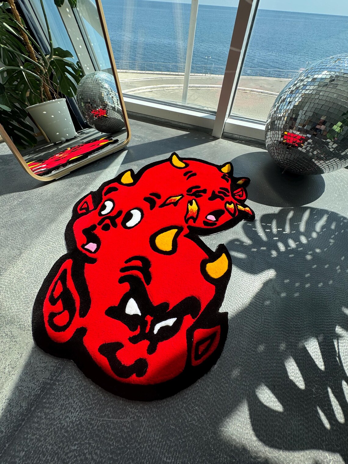 Cartoon Character Hot Stuff Tufted Fluffy Rug Tufting Carpet - Etsy