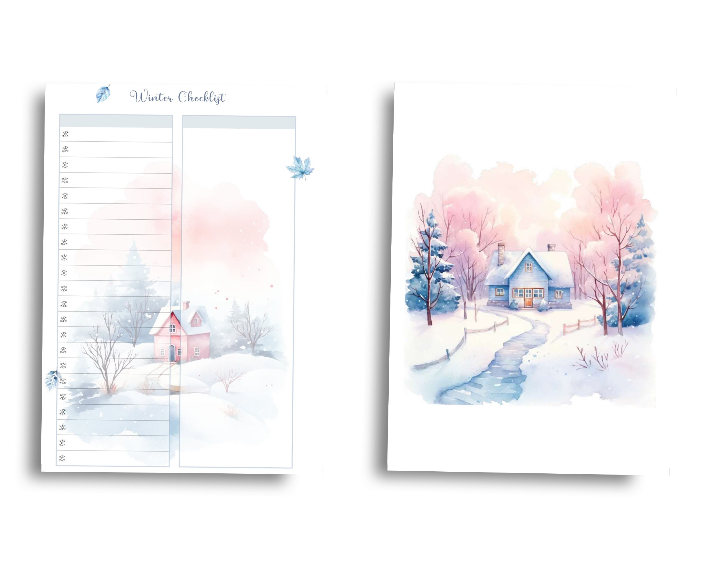 Winter Planner Girl Printable | Personal Life, Productivity, Self ...