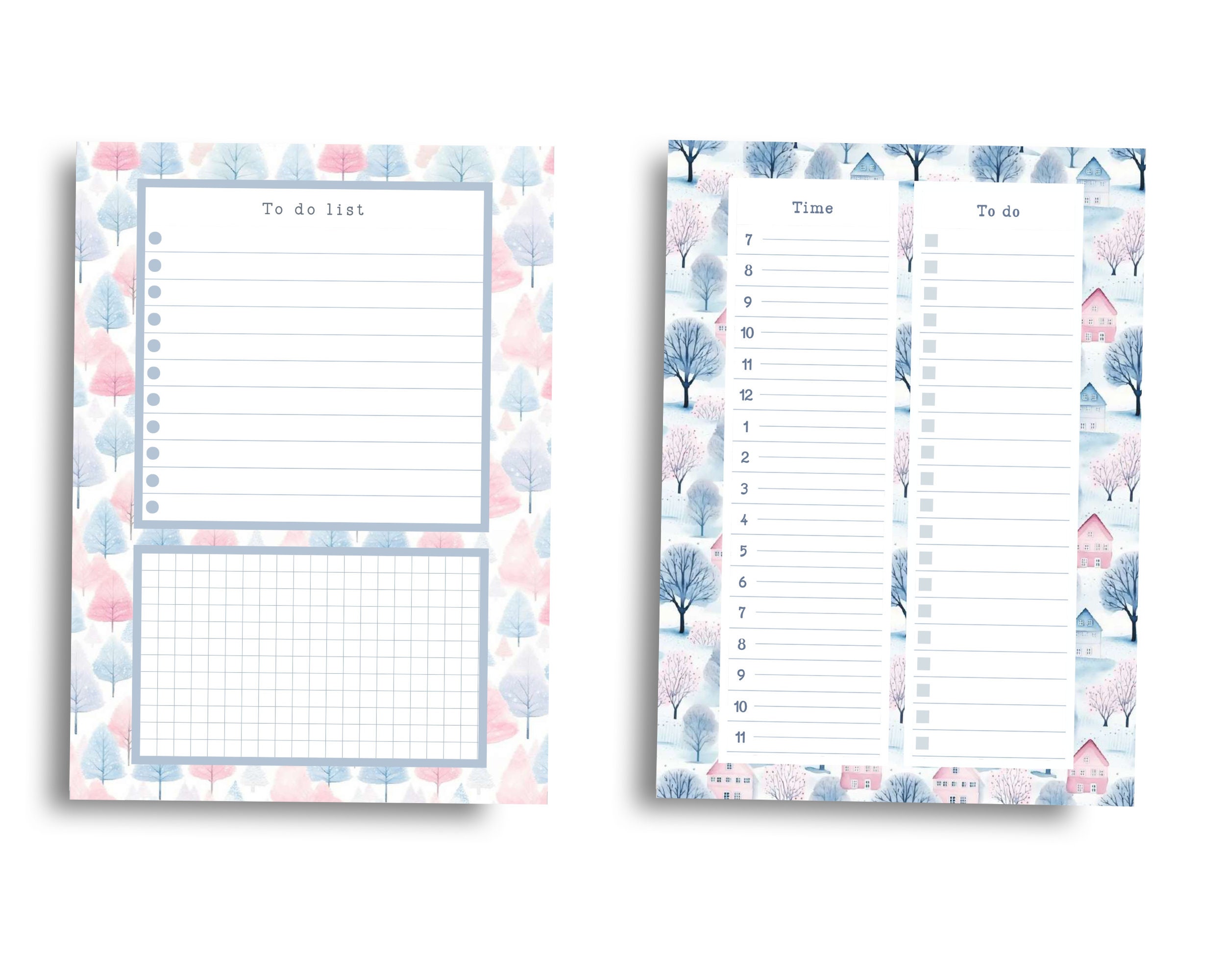 Winter Planner Girl Printable | Personal Life, Productivity, Self ...