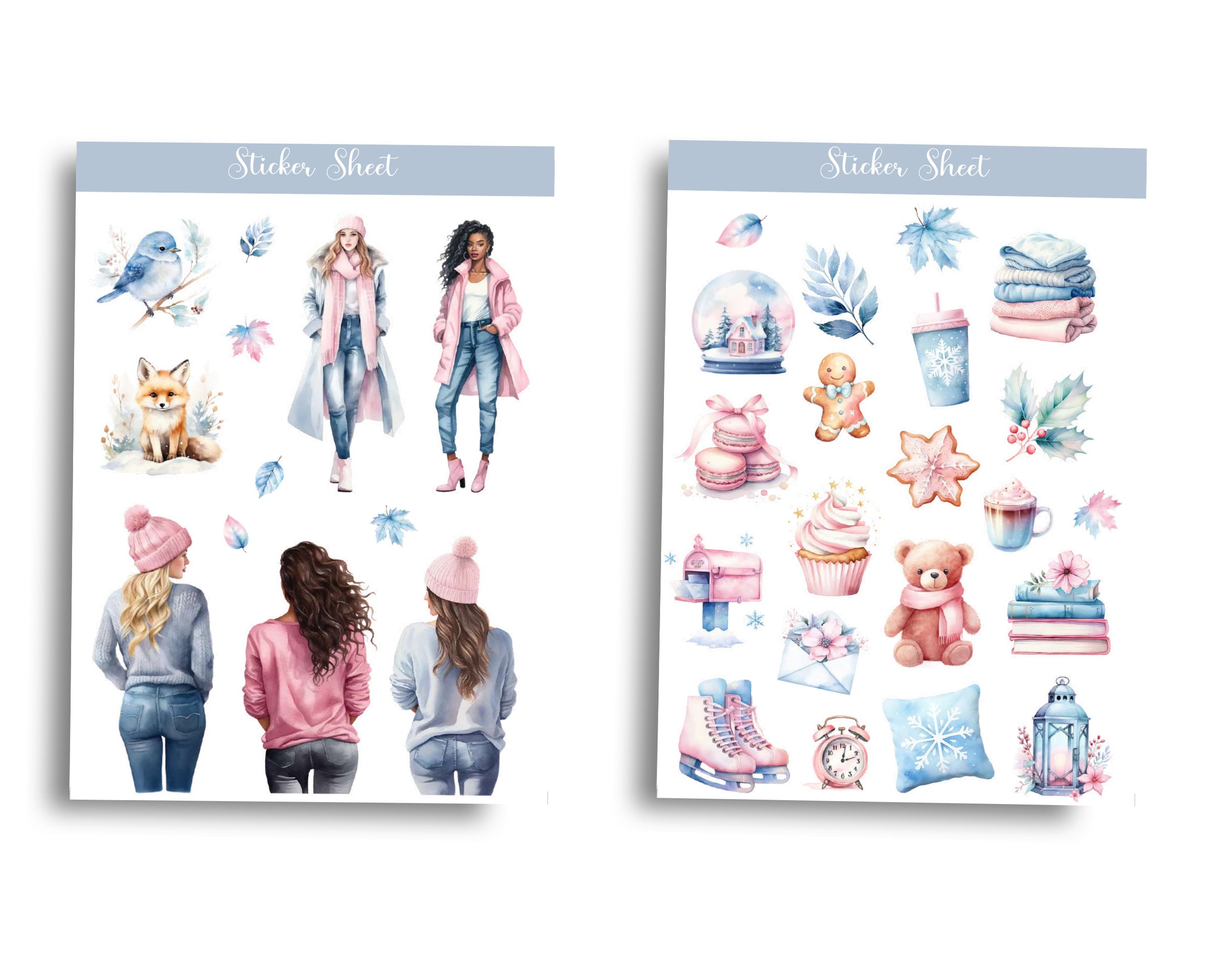 Winter Planner Girl Printable | Personal Life, Productivity, Self ...