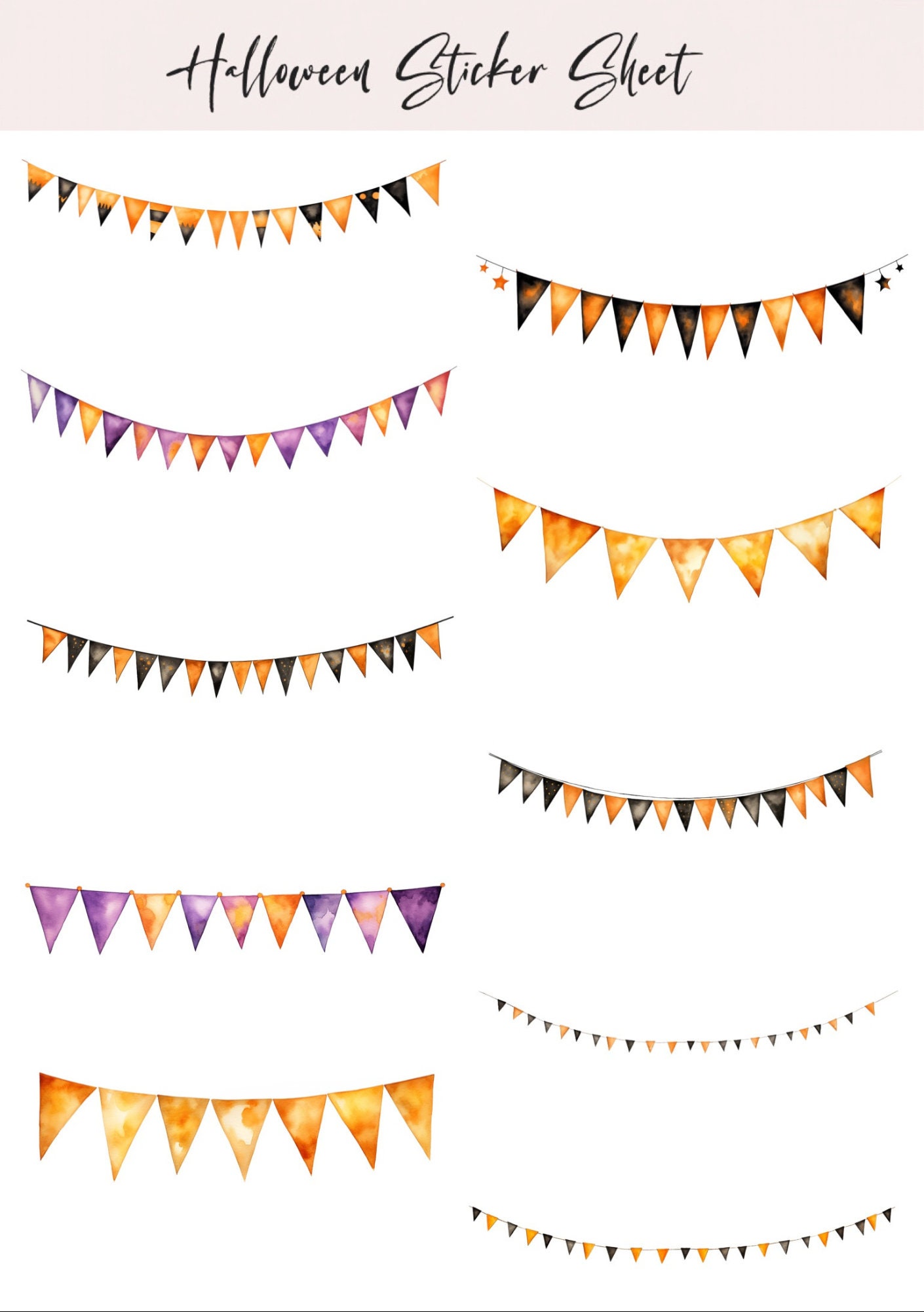 Halloween Trick or Treat | +300 Digital Stickers | Pre-cropped ...